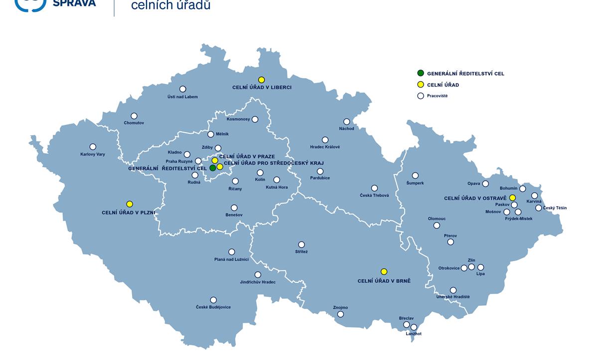 Organizační a kompetenční změny CS ČR k 1. 7. 2025 | Celní správa ČR